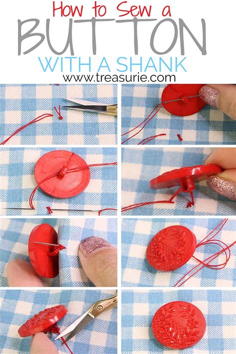 How To Sew A Button Beginners Guide TREASURIE