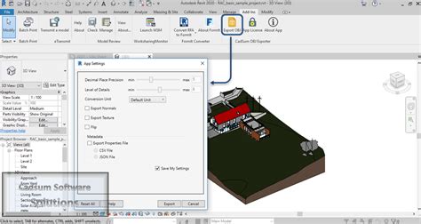 Revit Obj Exporter Plugin Easily Export Revit 3d Models To Obj
