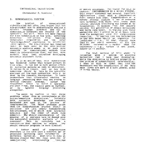 Computational Understanding Acl Anthology