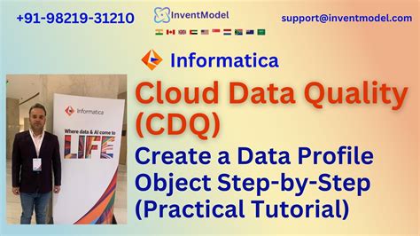 Informatica Cdq Create A Data Profile Object Step By Step Practical Tutorial Youtube