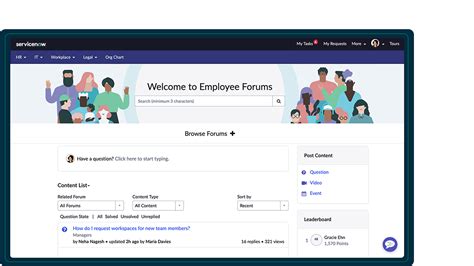 Employee Center Servicenow