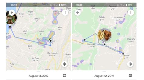 Google Maps Timeline Naawhite