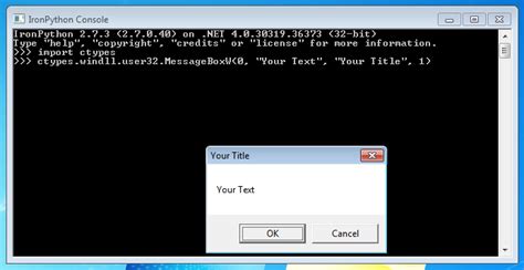 calling ctypes to create a custom system message developers dynamo