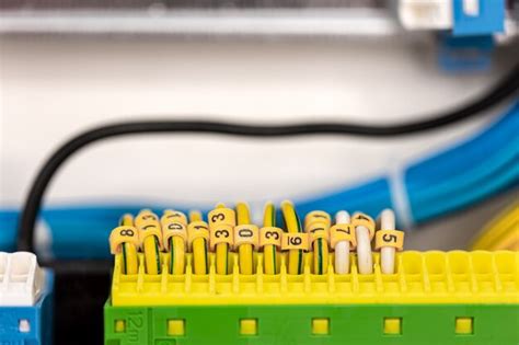 회로 차단기가 있는 전압 배전반을 닫습니다 무료 사진