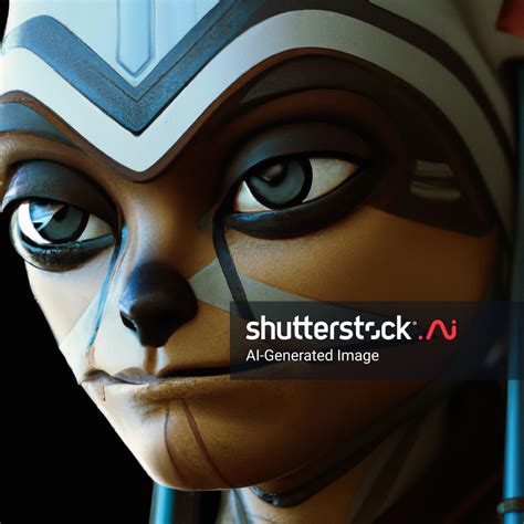 Ahsoka Tano Photo Realist Ai Generated Image Shutterstock