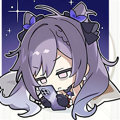 Keqing Anime Chibi Chibi Anime