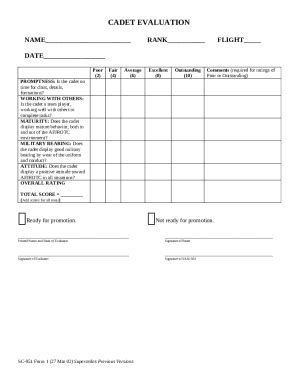 10 Perance Rating Scale Examples Scrutinized Doc Template PdfFiller