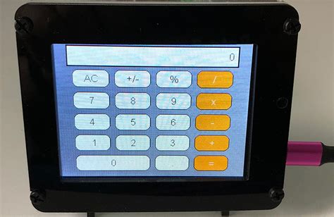 New Guide Pyportal Calculator Using The Displayio Ui Elements