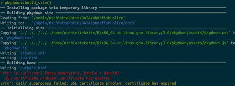 Ssl Certificate Problem Certificate Has Expired · Issue 1157 · R Lib