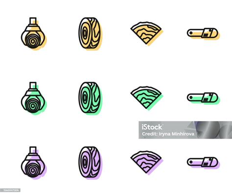 세트 라인 나무 빔 그래플 크레인 잡은 통나무 나무 고리 및 전기톱 아이콘 벡터 건설 기계류에 대한 스톡 벡터 아트 및 기타 이미지 건설 기계류 건설 산업 검은색