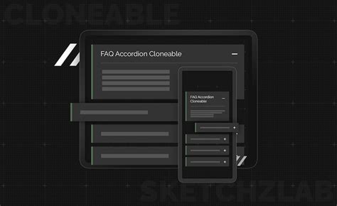 Faq Accordion With Auto Collapse Webflow Cloneables Sketchzlab