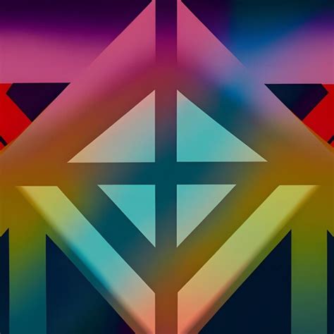 Premium Photo A Distinctive Background With Overlapping Overlapping Colors That Have A