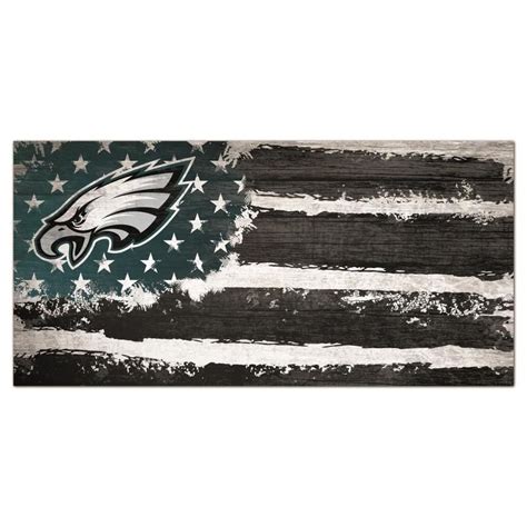 Fan Creations Philadelphia Eagles Flag 6x12 Sign N1007 Phi