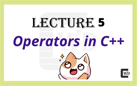 Operators In C Coding For Beginners Lecture 5
