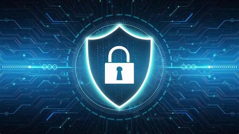 Hi Tech Shield Of Cyber Security Digital Data Network Protection