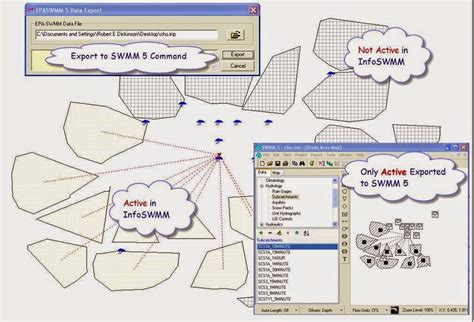 how to make a smaller model out of a large model in infoswmm pre 2014