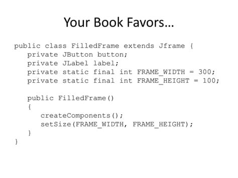 Logic And Coding Of Java Interfaces And Swing Applications Pptx