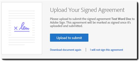 Adobe Sign Written Signature Workflow
