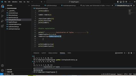 Lists Tuples And Dictionaries In Python Youtube