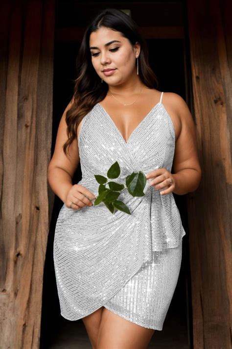 Cheris Plus Size Sexy Short Party Dress Hello Curve