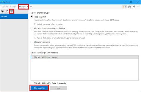 Test E Commerce Site Pages For Memory Leaks Commerce Dynamics 365 Microsoft Learn