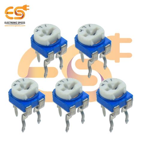 470 Ohm Vertical Preset Variable Resistors Pack Of 5 Components