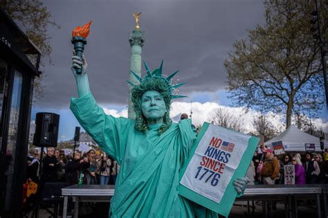 No Kings Protests Held To Rally Against Trump Administration In Photos