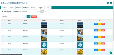 ssm jsp计算机毕业设计基于ssm的服装自销电商平台设计44br0【源码、程序、数据库、部署】 csdn博客