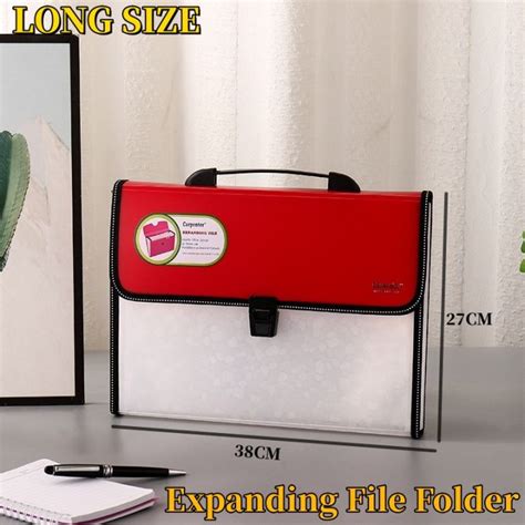 Folder File Organizer Long Expanding File Folder Pockets File Bag Babe PP Handbag Test