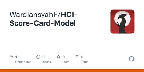 Github Wardiansyahf Hci Score Card Model