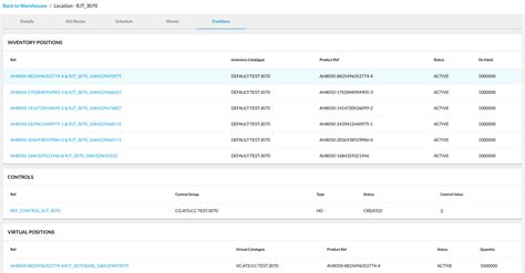 fluent store configuration in oms web app