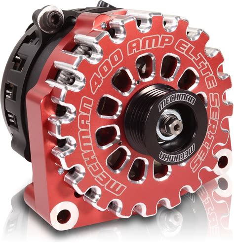 Amazon Com Mechman Alternators 400 RED Billet 96 04 GM Truck SUV Automotive