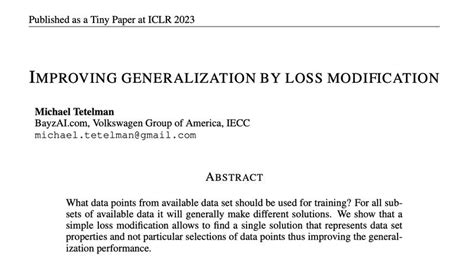 Andrew Smith On Linkedin Enhancing Neural Network Generalization With Outlier Suppression Loss