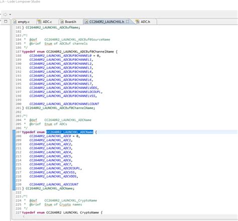 CC R F Trouble Configuring ADC Bluetooth Forum Bluetooth TI E E Support Forums