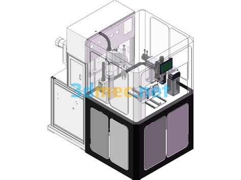 Injection Molding Machine Automatic Loading And Unloading 3D Model