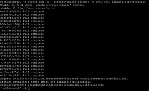 Manage Docker Containers With Rancher Atlanticnet