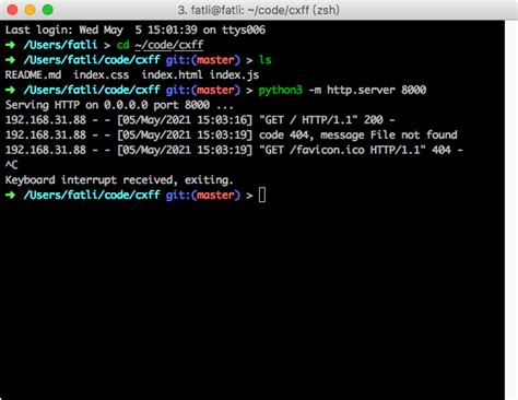 一行Python命令搭建HTTP服务 Issue 170 qingquan li blog GitHub