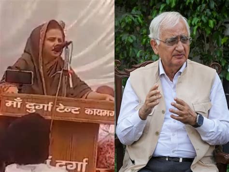 Boycott Muslims Who Support Bjp Case Against Salman Khurshids Niece Maria Alam Over Vote