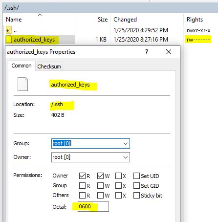 Ssh Stuck Not Being Able To Setup The Private Public Key Unix Linux Stack Exchange
