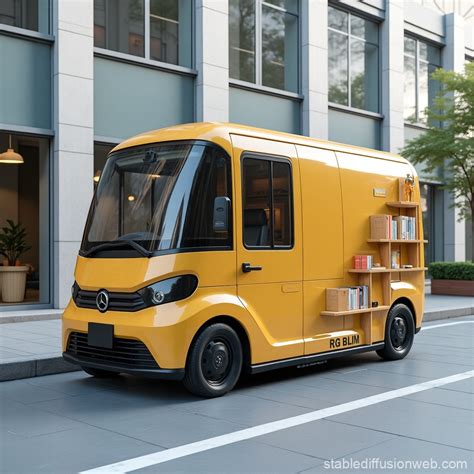 Autonomous Ai Delivery Robot Stable Diffusion Online