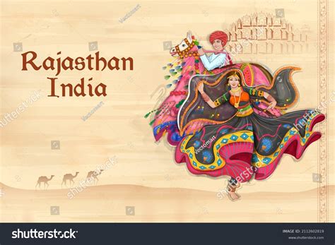 Rajasthani Dance In Rajputi Poshak Culture Of Rajasthan