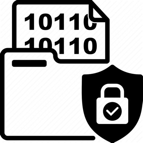 Data Encryption Data Scrambling Data Coding Data Encoding Technology Technical Device Icon