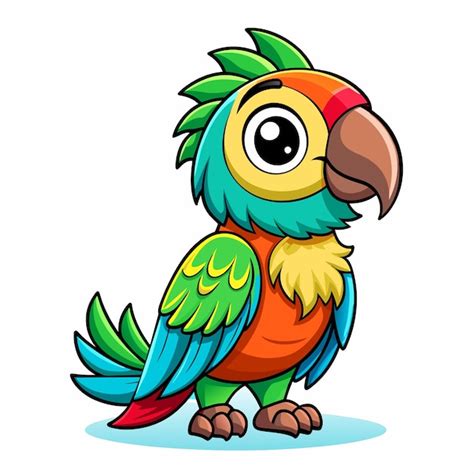 Smiling Parrot Vectors And Illustrations For Free Download