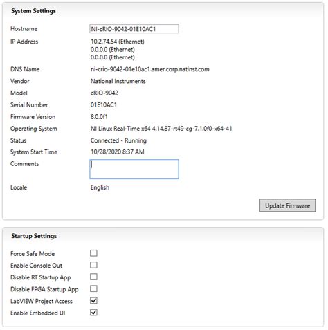 Solved Deploying A Ni Crio Outside Of Labview Development Environment