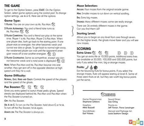 Ms Pac Man Vgdb Vídeo Game Data Base