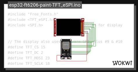Esp32 Ili9341 Clock Tfto Copy Wokwi Esp32 Stm32 Arduino