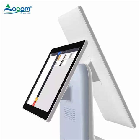 Luxury High Level Model 15 8 Inch Dual Pos Terminal With Windows Android System