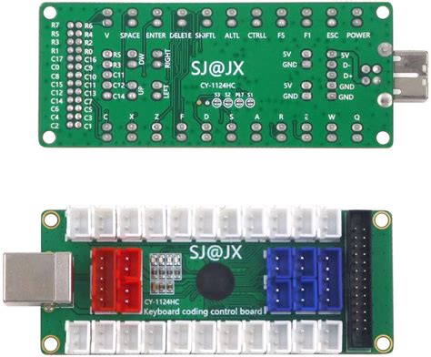 SJ JX Development Keyboard Encoder Board Game Controller DIY LED Keyboard Development Board