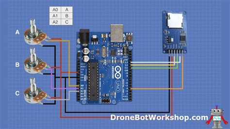 Sd Card Experiments With Arduino Dronebot Workshop