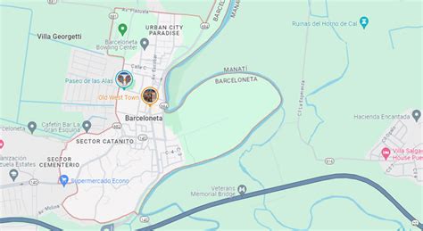 Mapa Y Calles Información General Del Municipio Barceloneta Puerto